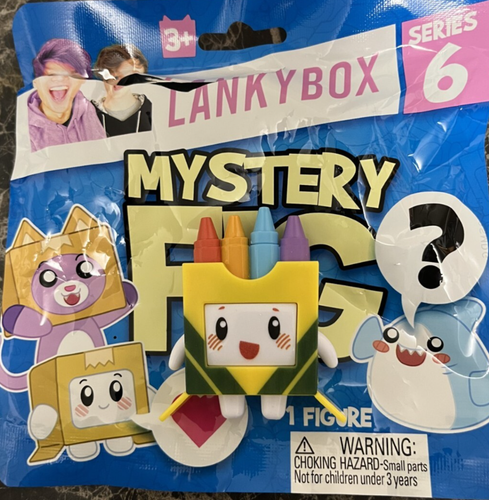 NEW Lankybox Series 6 Mystery Fig CRAYON BOXY "RARE" Figure | eBay