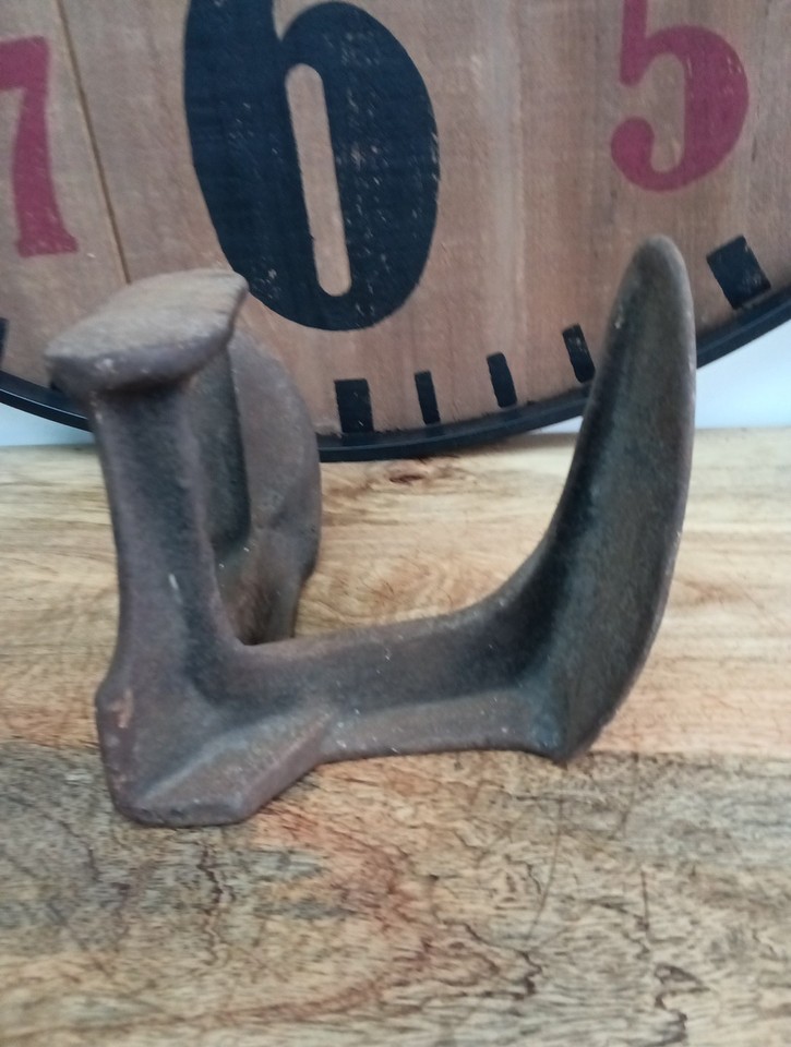 Vintage Cast Iron Cobblers Shoes Last Shoemakers Anvil | eBay UK