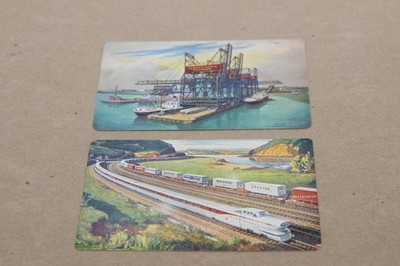 1956 & 1957 Pennsylvania Railroad Pocket Calendars | eBay