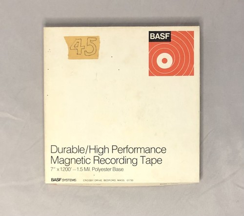 BASF Durable/High Performance Magnetic Recording Tape 7" x 1200' | eBay