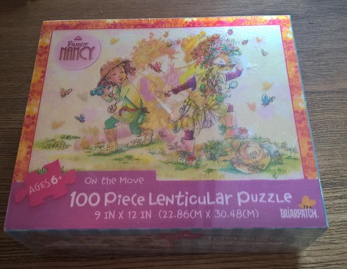 BriarPatch Lenticular Puzzle 9x12 Fancy Nancy On The Move 100 Pc Ages 6 ...