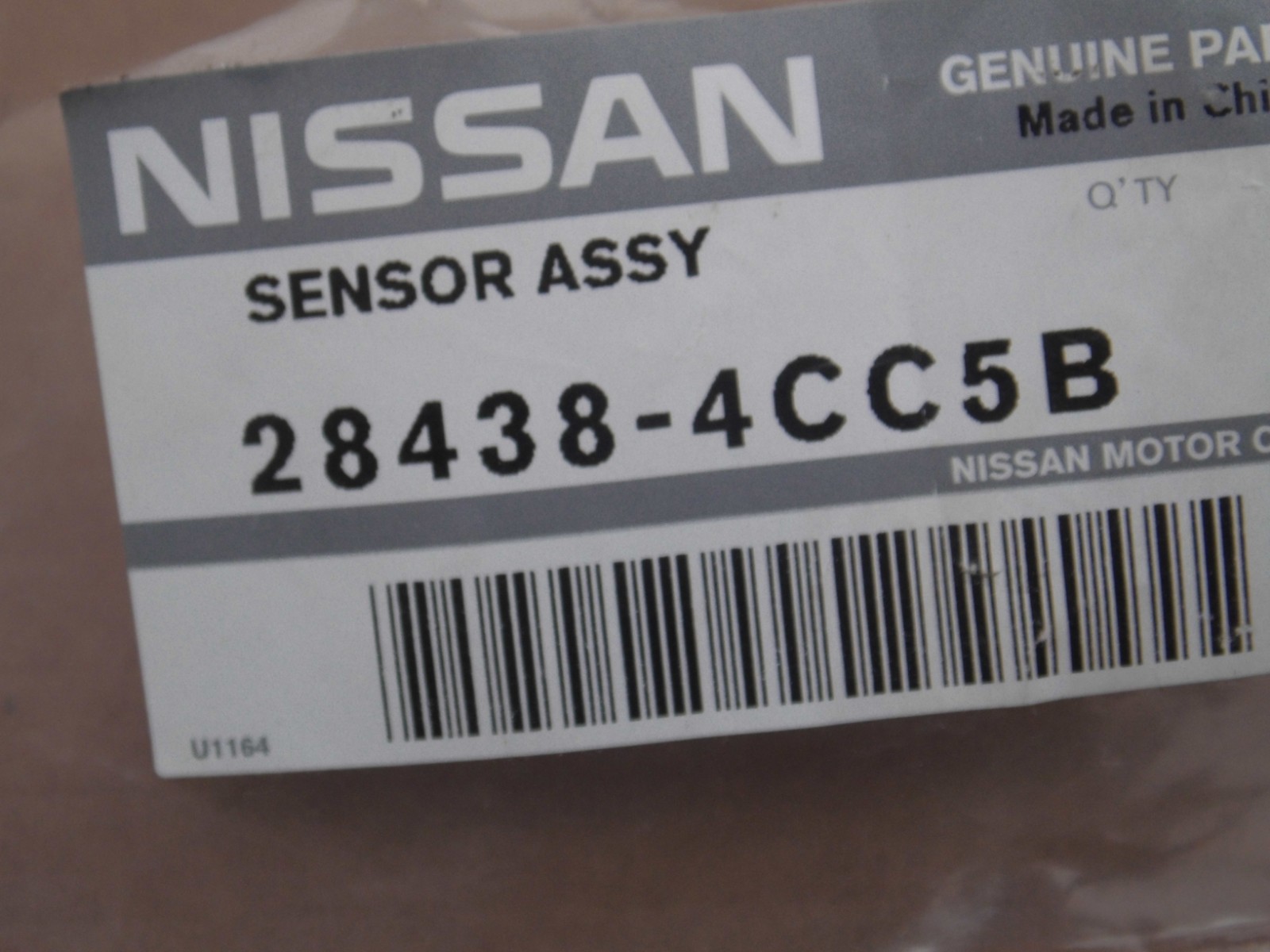 Original Nissan X-Trail T32 PDC Sensor Original 28438-4CC5B Schwarz ...