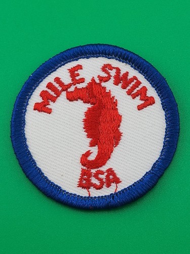 Mile Swim Patch BSA Boy Scouts Of America NEW | eBay
