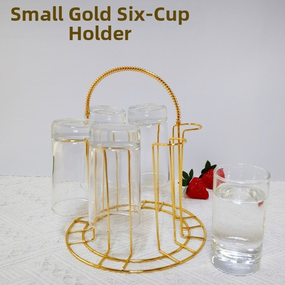 Kitchen countertop inverted cup holder stainless steel drain rack ...