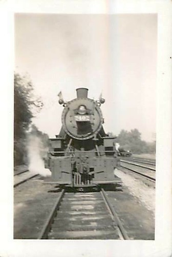 Vtg 1940s Steam Engine Railroad Train ICRR 4-8-2 Mountain #2402 Vintage ...