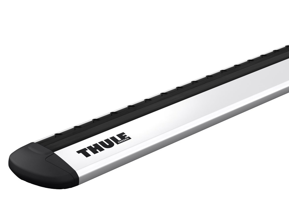 Thule 7104 Evo Clamp Foot Pack & 711200 Pair of WingBars Roof Rack Rail ...