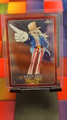 2022 Topps Chrome MetaZoo Cryptid Nation Base #70 Uncle Sam | eBay