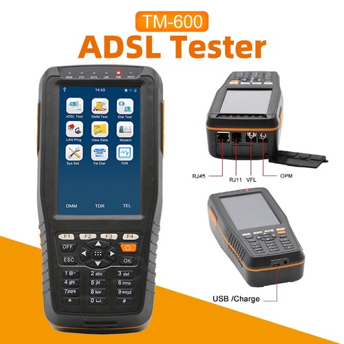 TM-600 ADSL ADSL2 Tester for xDSL Line Test and Maintenance Tools ADSL ...