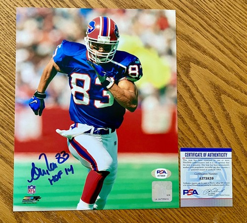 Andre Reed Buffalo Bills Signed 8x10 Photo PSA COA RARE B | eBay UK