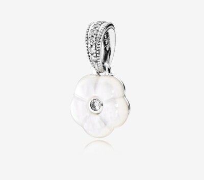 Pandora Luminous Floral Pendant 390386MOP | eBay