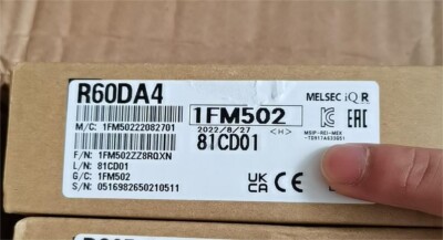 MITSUBISHI R60DA4 MELSEC IQ R BRAND NEW IN BOX SHIP BY DHL/FEDEX/UPS | eBay