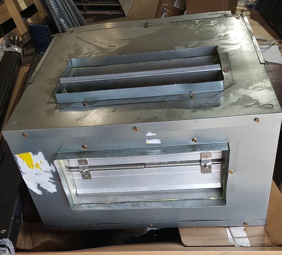 TRANE DAMPER W/ ACUATOR 24 VAC, 60HZ, TORQUE 25 LB. IN 24" X 24" x 15 ...