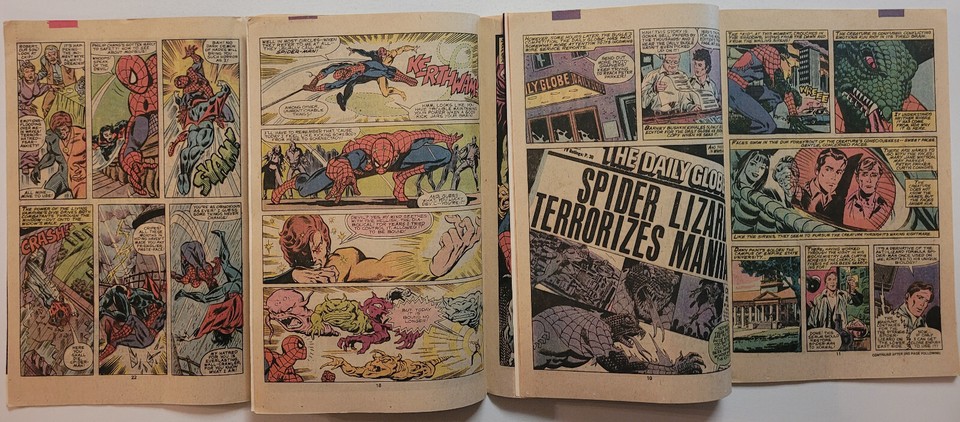 PETER PARKER, THE SPECTACULAR SPIDER-MAN #38,39 & 40 Morbius,Lizard ...