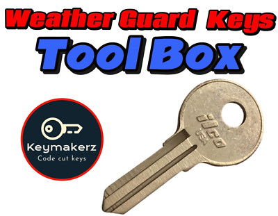 Weather Guard Toolbox Keys Replacement Spare key Cut to Code K750-K799 ...