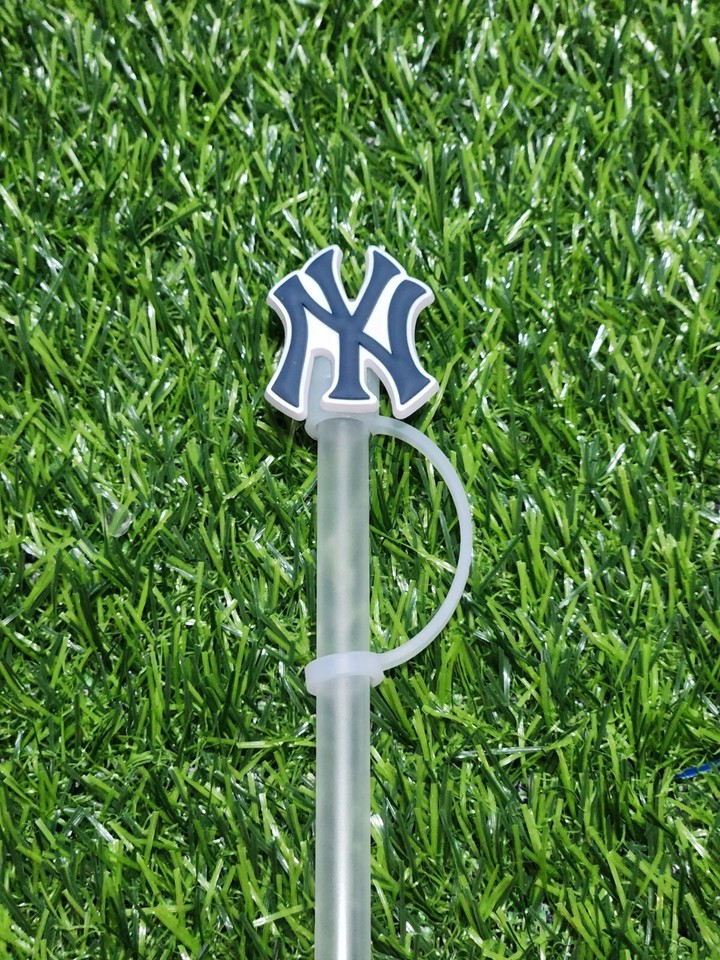 NEW Custom Straw Topper fashion PR Sport Bad Bunny Stitch and more!! | eBay