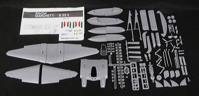 1/72 Delta 2 Models SAVOIA MARCHETTE S.55X Italian Flying Boat BAGGED ...