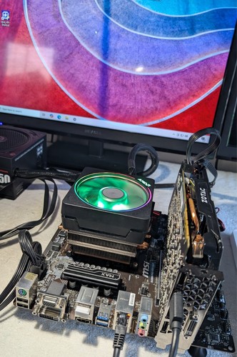 MSI B450M PRO-VDH Max PC, AMD Ryzen 9 3900X, Ram/OS/Small Gpu, Runs ...