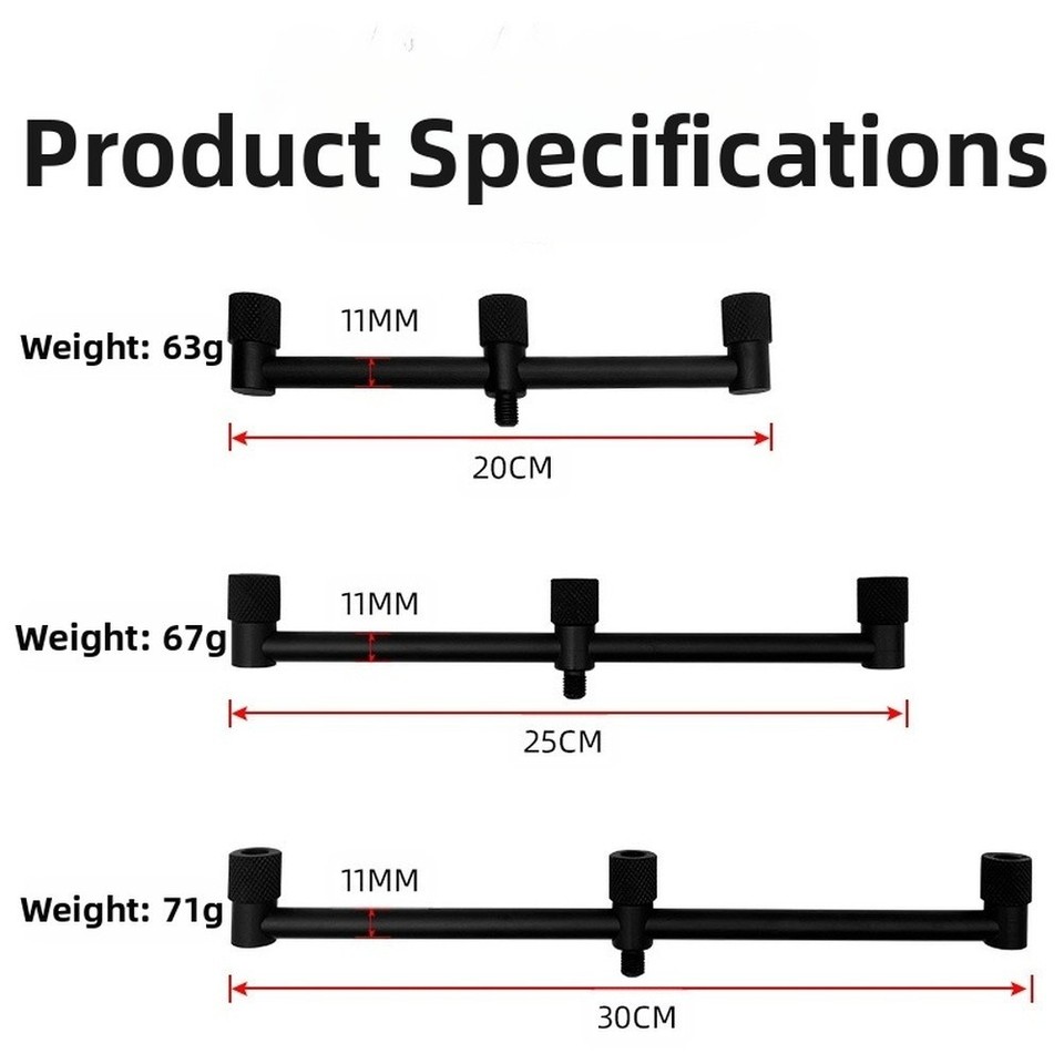 For Fishing Rods Fishing Rod Holder Rail Bracket Lightweight Portable ...