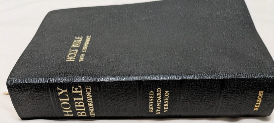 Nelson HOLY BIBLE RSV 1962 Faux Leather | eBay UK