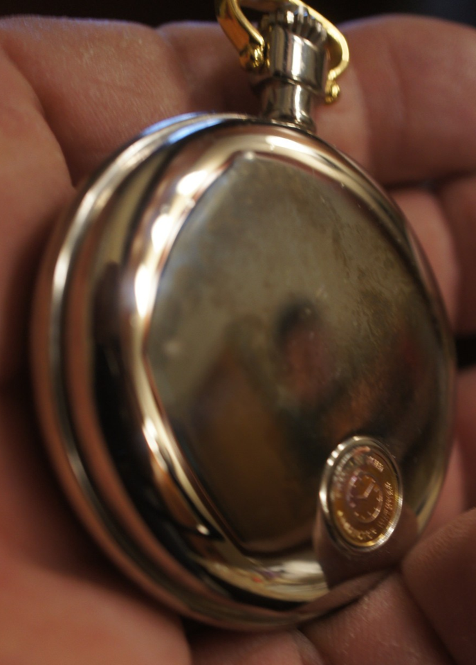 Franklin Mint Colt Army Peacemaker Pocket Watch Needs Battery | eBay