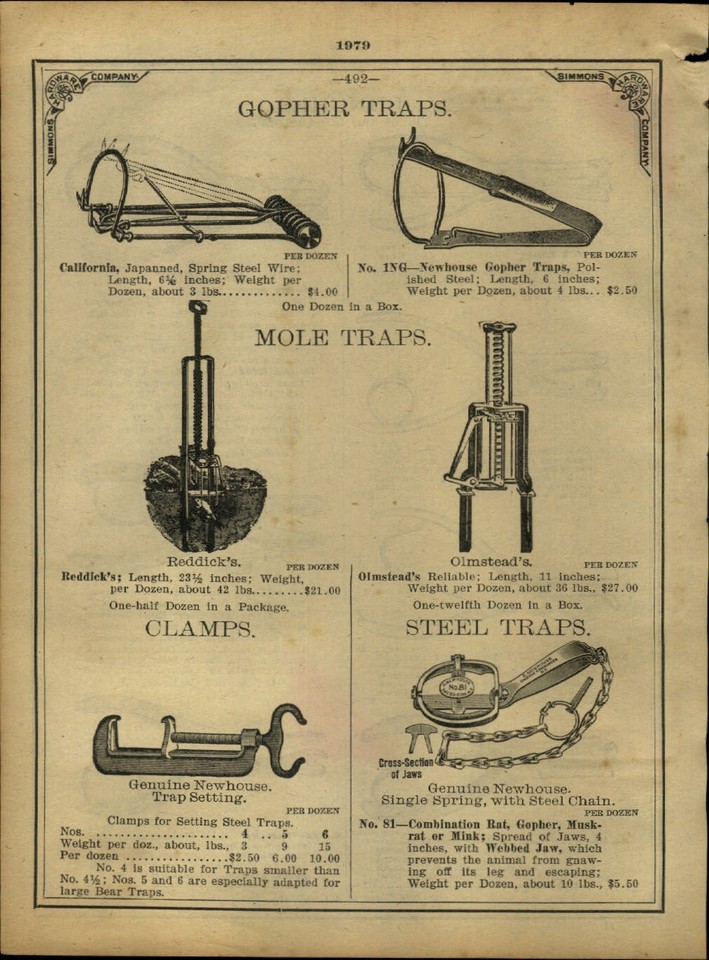 1906 PAPER AD Keen Kutter Railroad Conductor Punch Ticket Gopher ...