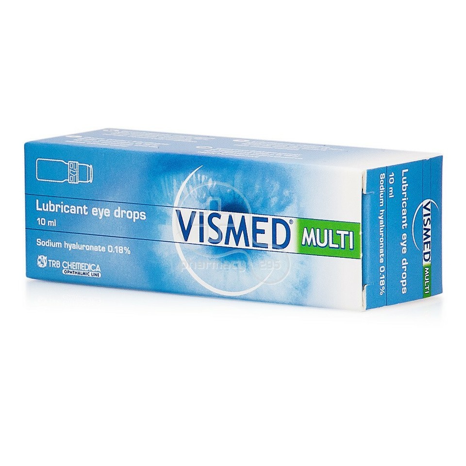 Vismed Multi Preservative Free Eye Drops for Treatment of Dry Eyes ...