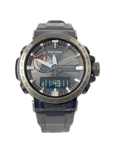CASIO PRO TREK PRW-60Y-1AJF Solar Radio Analog Digital Men's Watch for sale online | eBay