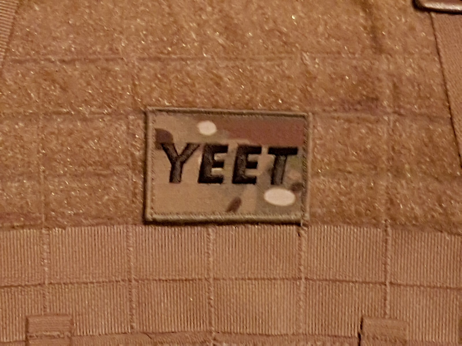 Tactical YEET Multi Cam Military Gelsoft airsoft Morale Patch | eBay ...