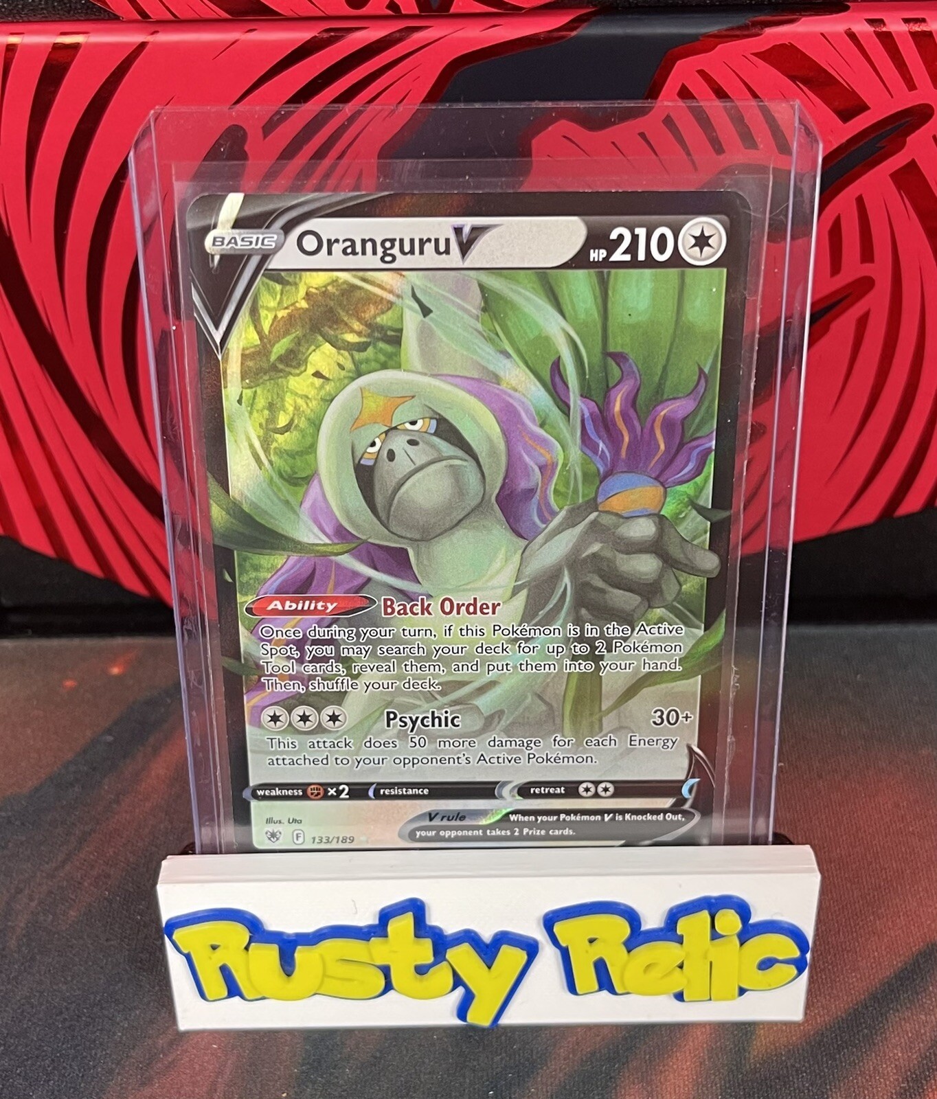 Oranguru V 133/189 Astral Radiance Pokemon TCG Ultra Rare Card NM/M | eBay