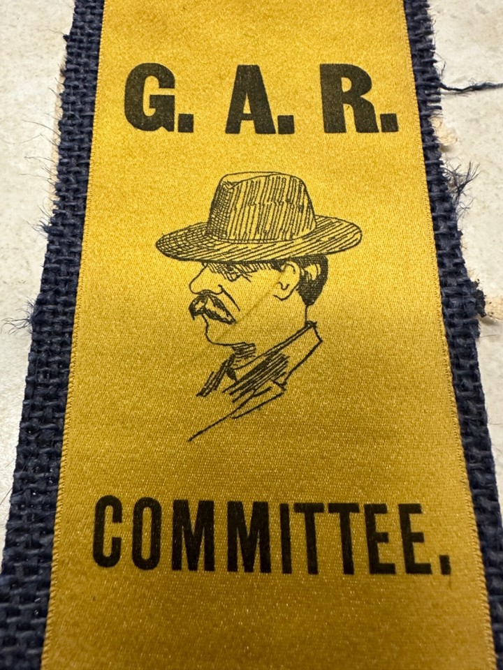 Antique GAR Committee Ribbon | eBay