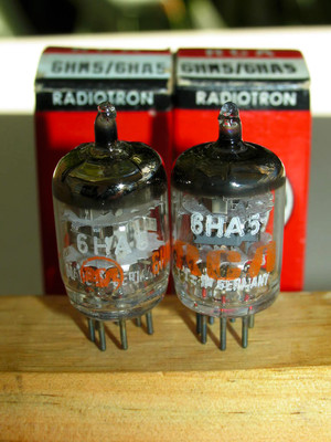 Siemens RCA Germany 6HA5 6HM5 triode strong matched NIB pair tubes | eBay