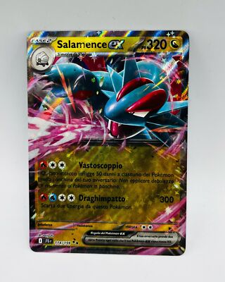 Pokemon Card Salamence EX (IT) | Adventures Together 114/159 | eBay