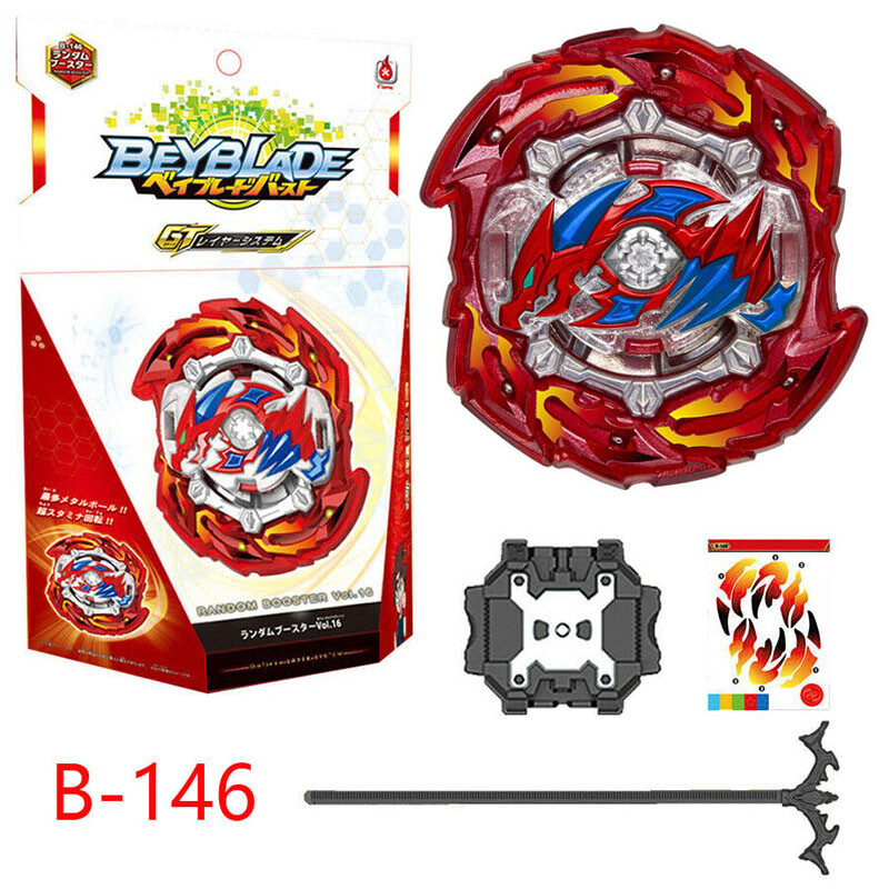 Burst GT Beyblade B146 Random Booster With Launcher Gyro Battle Kids ...