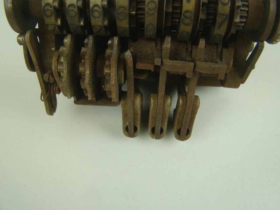 ANTIQUE NATIONAL CASH REGISTER COUNTER WHEELS PARTS | eBay