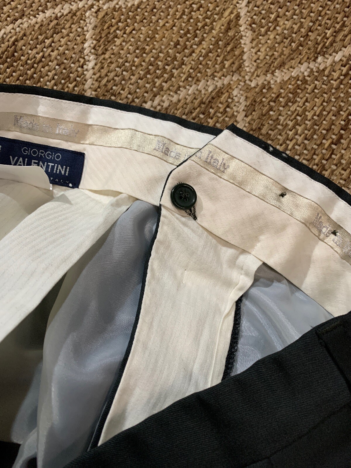 Men's Giorgio Valentini San Carlo Super 130's Gray Dr… - Gem