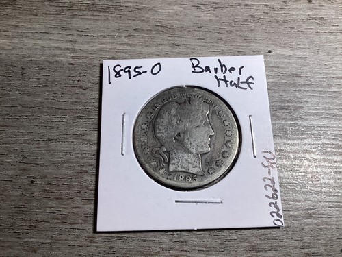 1895-O Barber Silver Half-Dollar from the New Orleans Mint-022622-80 | eBay