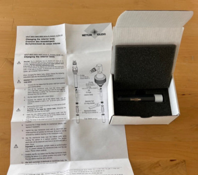 NEW Mettler O2 Inner body InPro6800 P/N 52200899 In Pro 6800 DO2 Sensor ...