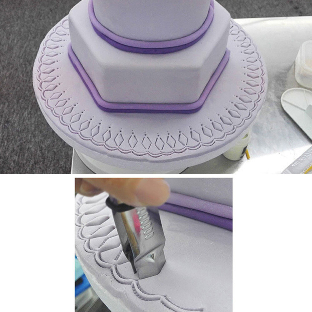 4Pcs Sugar Biscuit Engraving Tools Cake Decorating Kit Cookie Lace | eBay