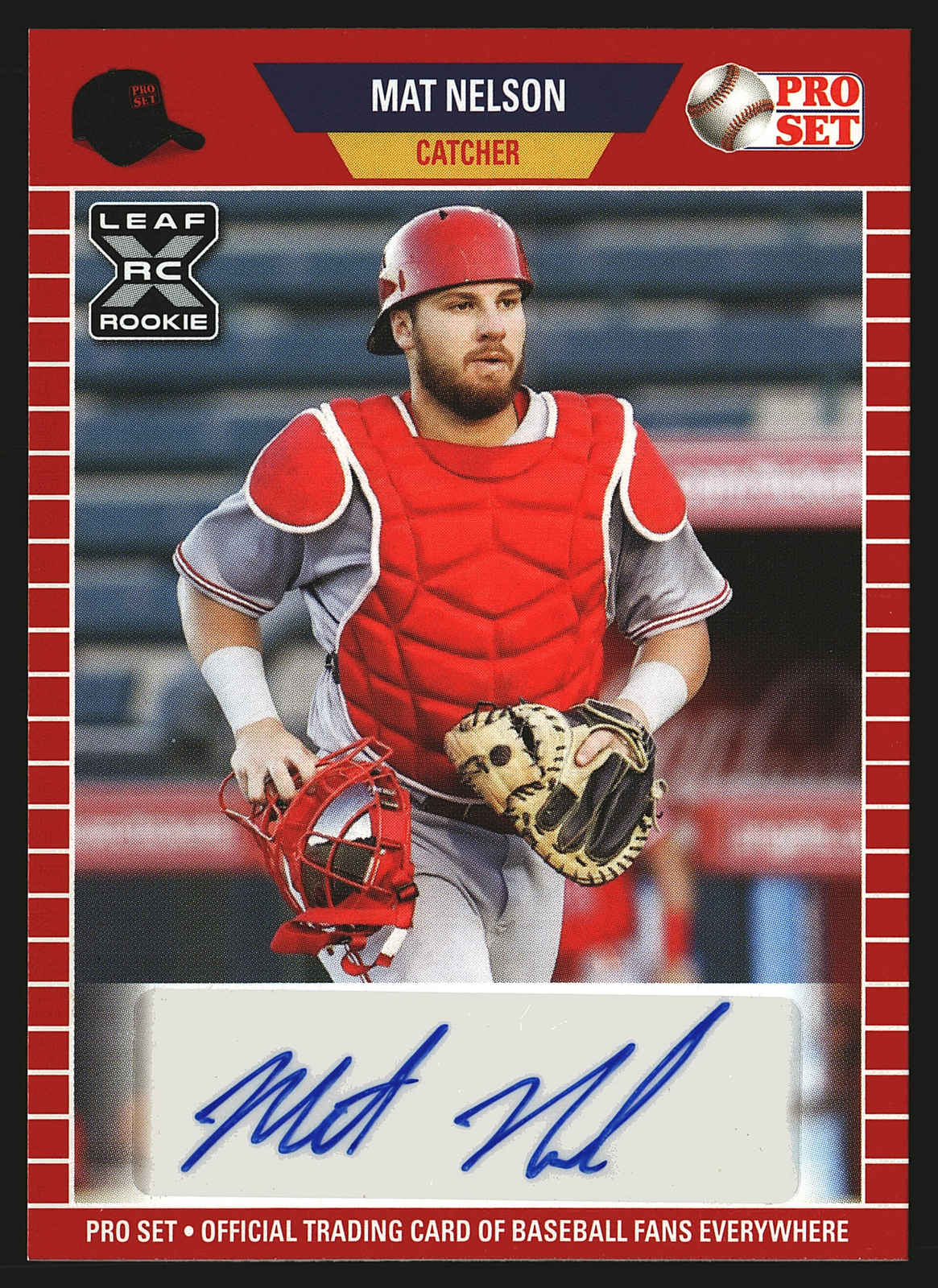 2021 Pro Set Mat Nelson #PS-MN1 Autographs AU | eBay