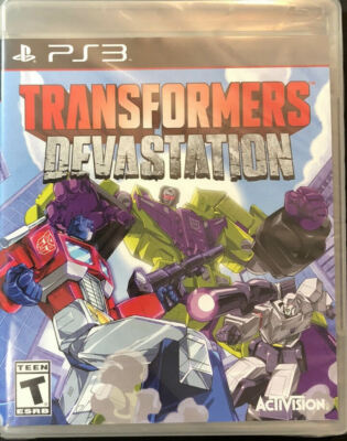 Transformers Devastation PS3 (Brand New Factory Sealed US Version ...