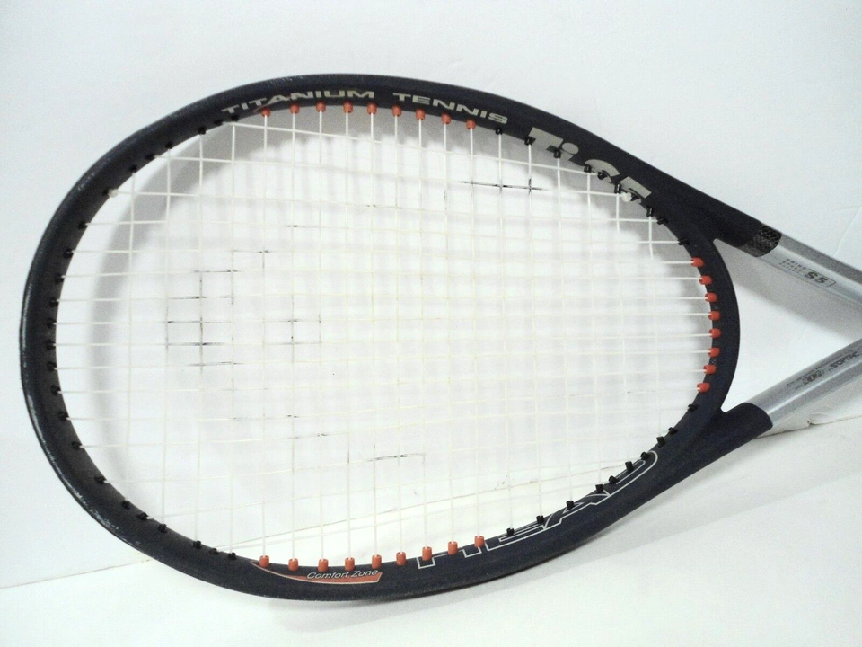 HEAD Ti.S5 XtraLong Tennis Racquet Comfort Zone Titanium Racket Grip ...
