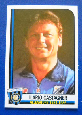 FIGURINA TUTTA L'INTER 1945/1986 - ILARIO CASTAGNER - ALL. 1984/1986 - cm.4x5,7 | eBay