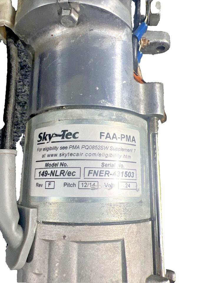 Sky Tec Starter 149-NLR/EC Counter Rotation Extended Crank 24 VDC | eBay