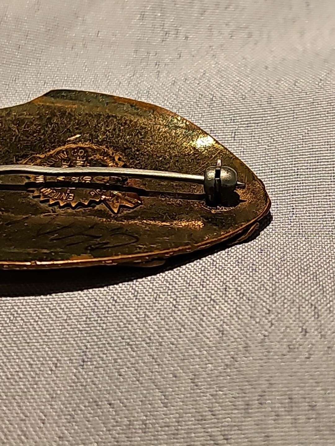 VINTAGE Rare Pico Rivera FIRE DEPOT captain BADGE, ENTENMANN ROVIN CO ...