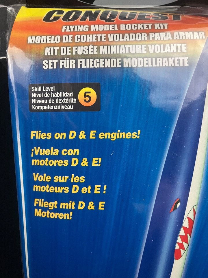 Estes Conquest flying model rocket kit | eBay