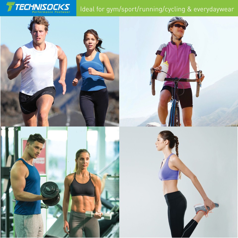 Mens 5 Pack Trainer Liner Socks Invisible Gym Running Cushioned Socks ...