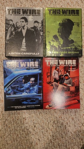 The Wire DVD Lot SEASONS 1, 2, 3, 4 -HBO Drama Crime Series - Used ...