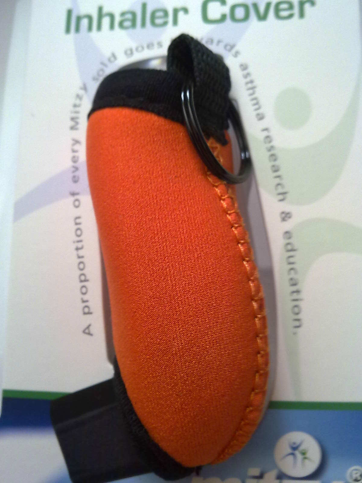 Mitzy Orange Asthma personal inhaler ventolin/ Asmol puffer insulating ...