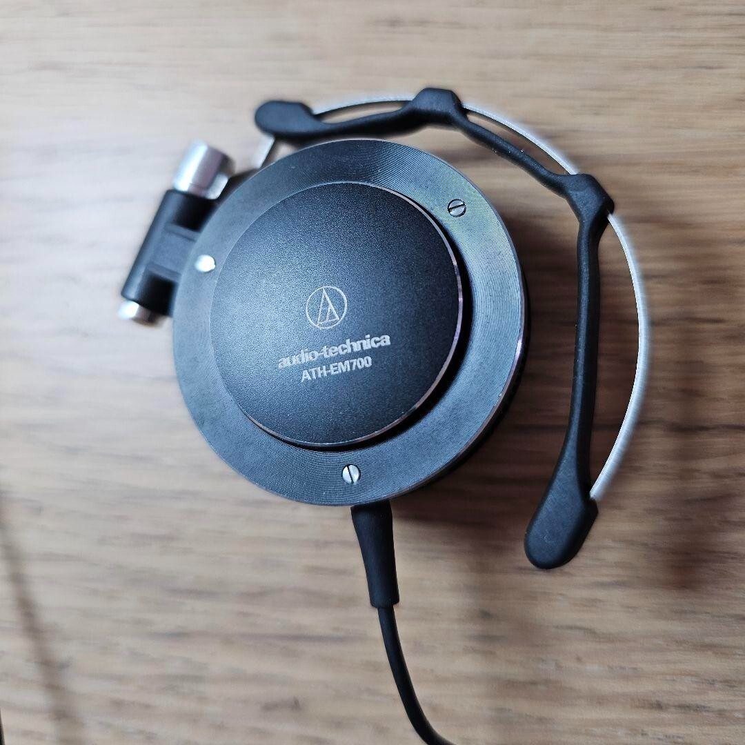 audio-technica ATH-EM700 Black Wired Headphones Used FS JP audio-technica ATH-EM700 Black Wired Headphones Used FS JP