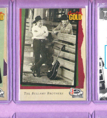 The Bellamy Brothers-Trading Card-1993 Sterling Country Gold-#115 ...